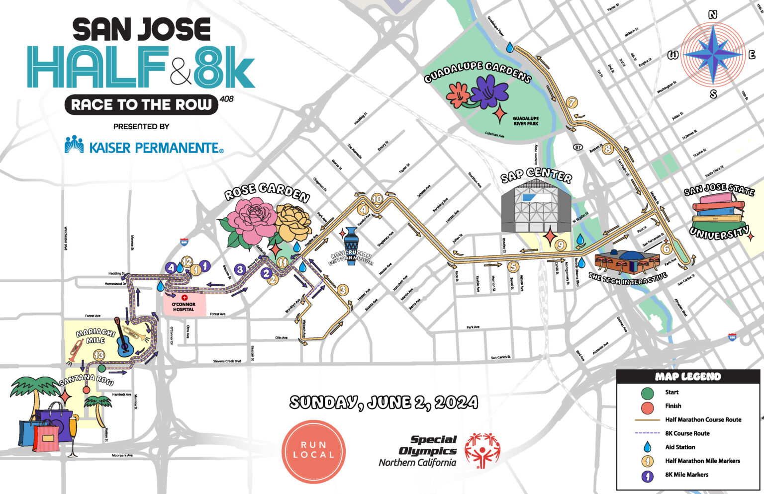 San Jose 8K - San Jose Half Marathon & 8K